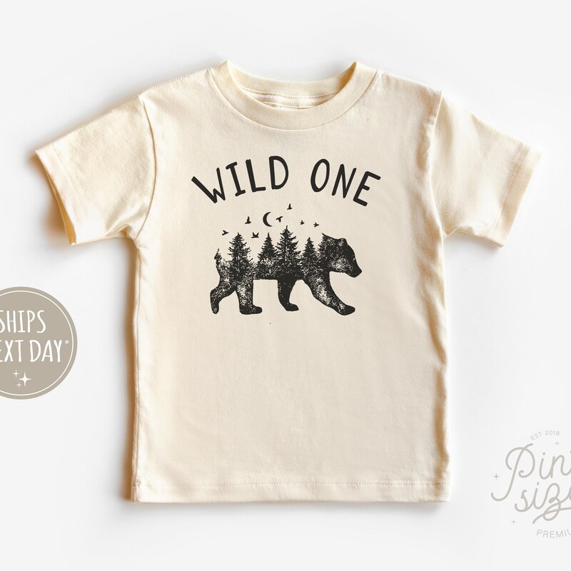 Wild One Bear - Etsy