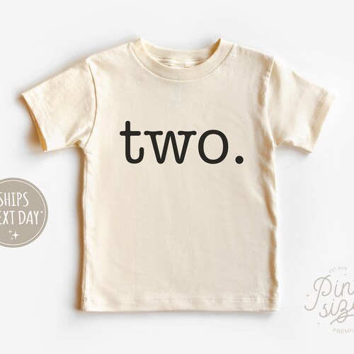 Second Birthday Kids Shirt Vintage Two Year Old Birthday Tee - Etsy