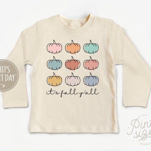 Toddler Fall Shirt - Etsy