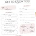 Team Building Get to Know Your Staff Questionnaire Printable Team ...
