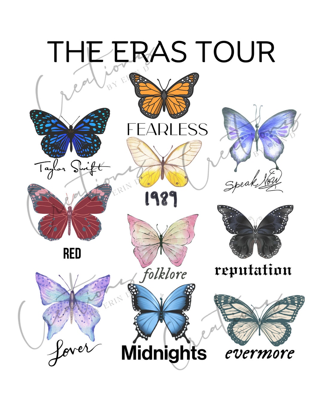 Eras Tour SVG Download - Etsy