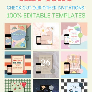 Oneasaurus First Birthday Invitation - Digital Download, Editable ...