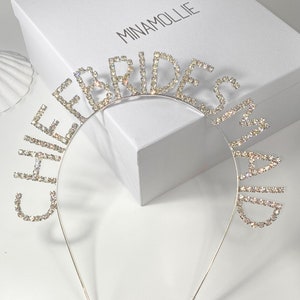 Team Bride Headband, Bridal Party Gifts, Hen Party Headband, Bridesmaid ...