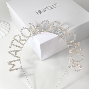 Team Bride Headband, Bridal Party Gifts, Hen Party Headband, Bridesmaid ...