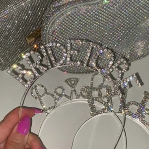 Team Bride Headband, Bridal Party Gifts, Hen Party Headband, Bridesmaid ...