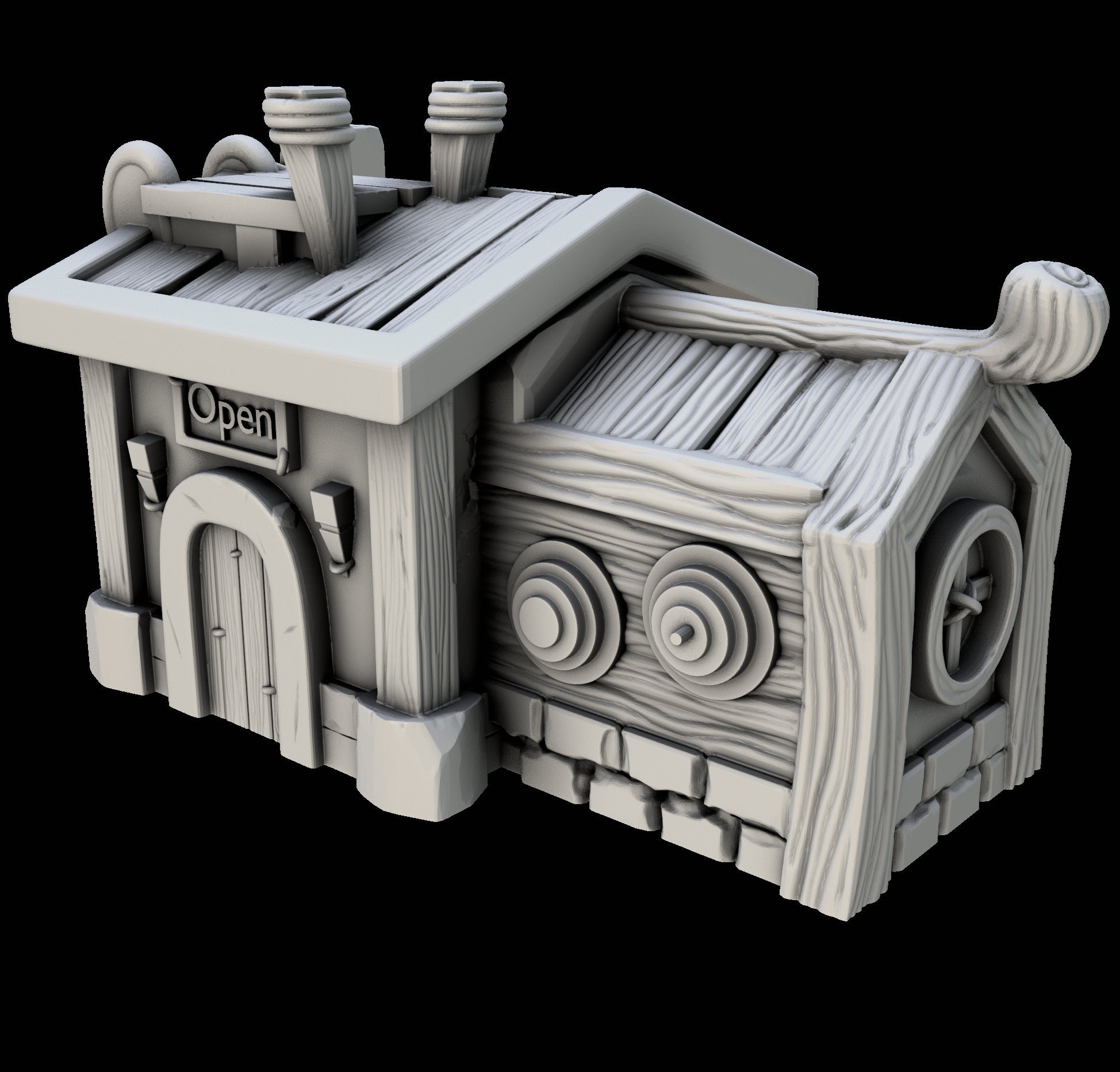 14x Middle Ages Fantasy Style Buildings Part 3 for 3D Printing - Etsy