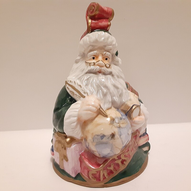 Santa Claus Bell - Etsy