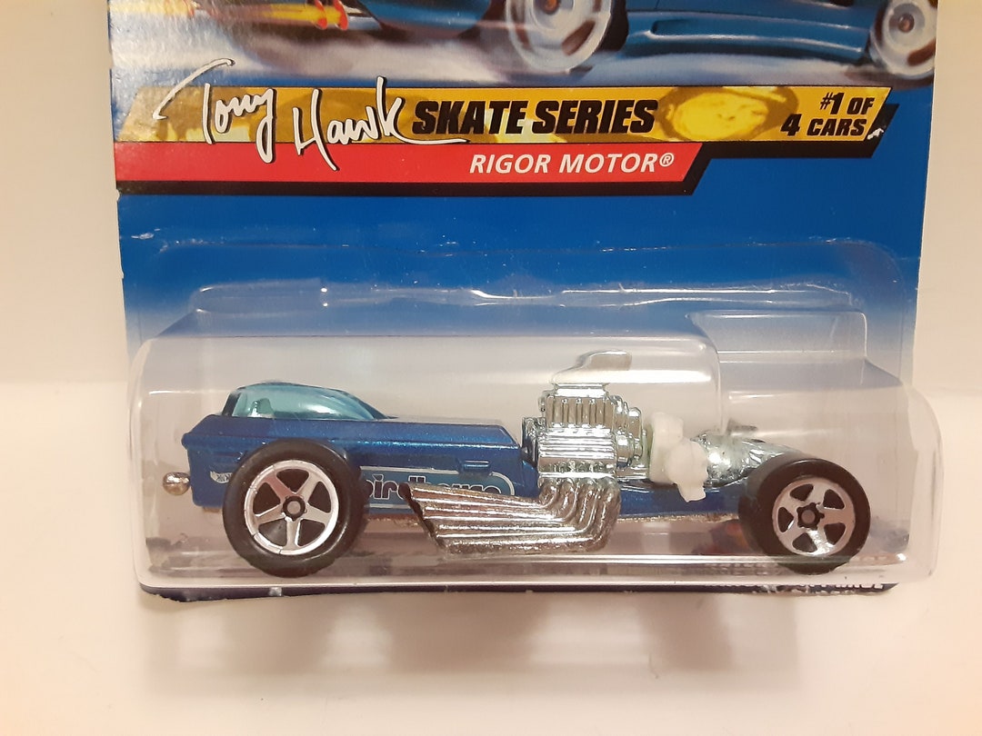 Vintage Hot Wheels Rigor Motor, Tony Hawk Skate Series NIB - Etsy