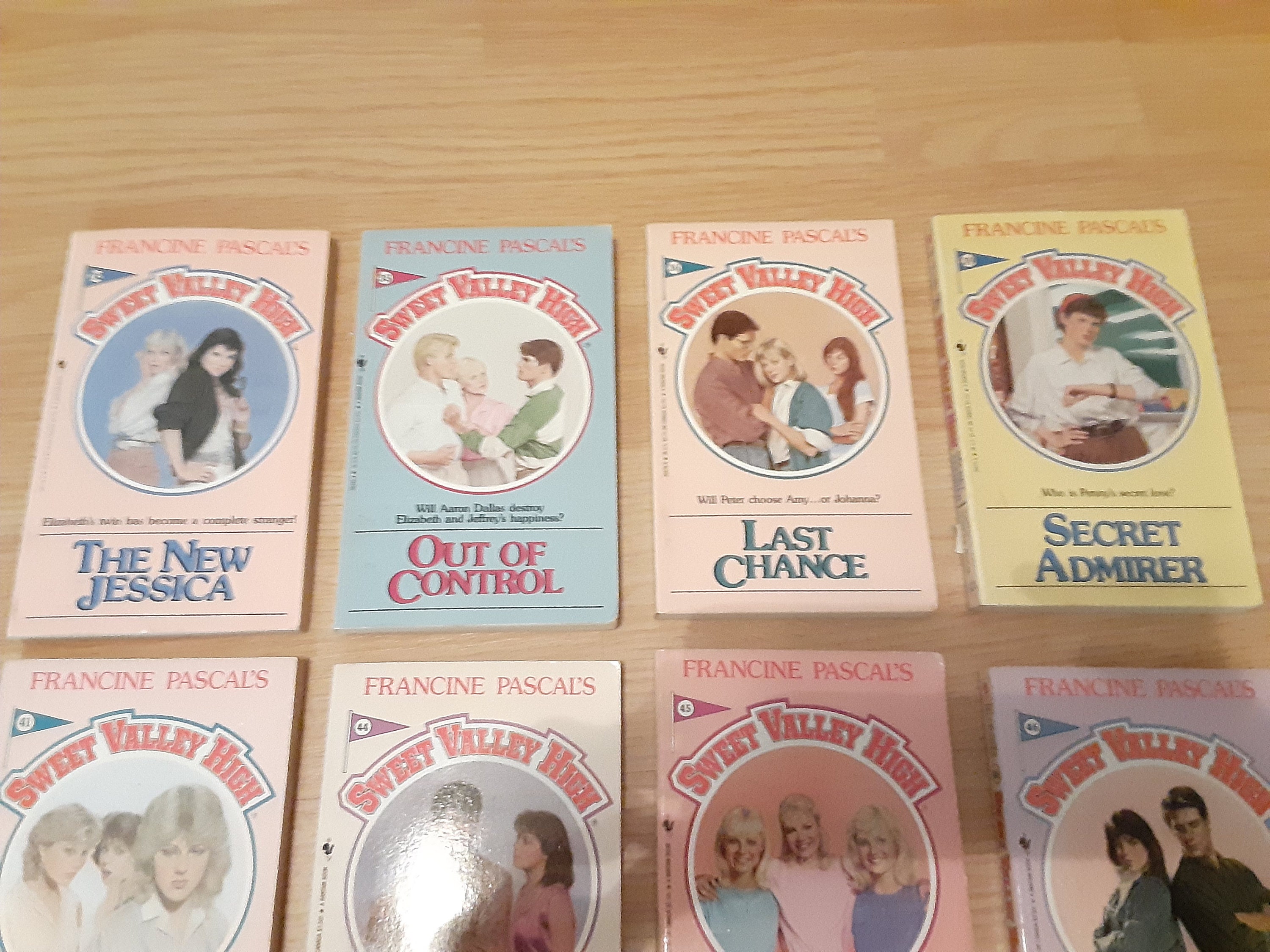 Vintage Sweet Valley High Book Lot, by Francine Pascal, Teen Fiction ...