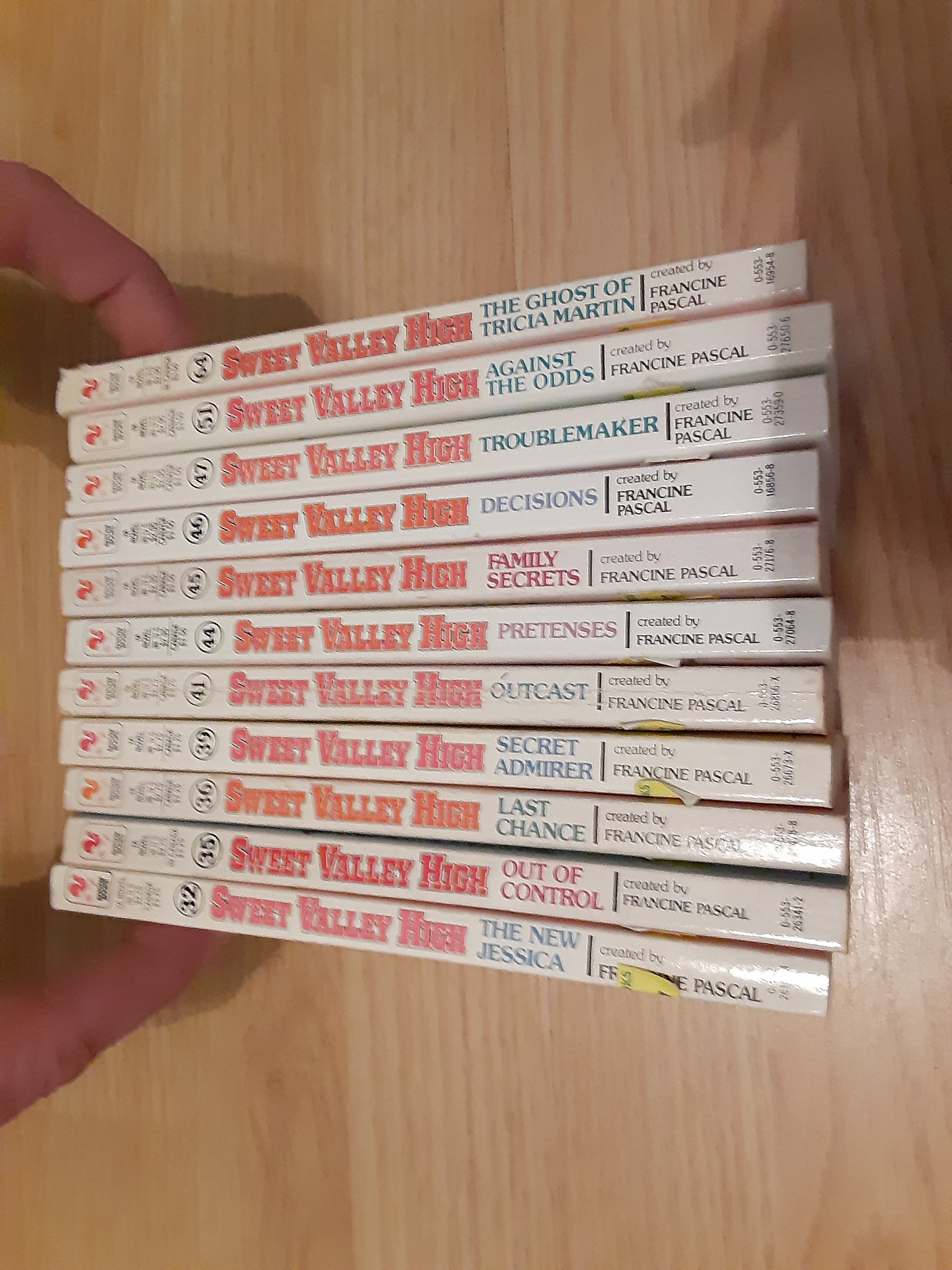 Vintage Sweet Valley High Book Lot, by Francine Pascal, Teen Fiction ...