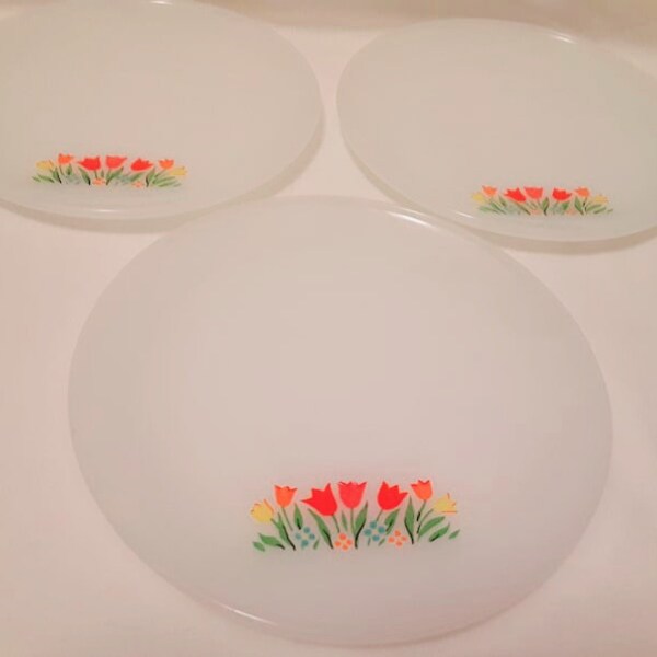 Fire King Tulip - Etsy