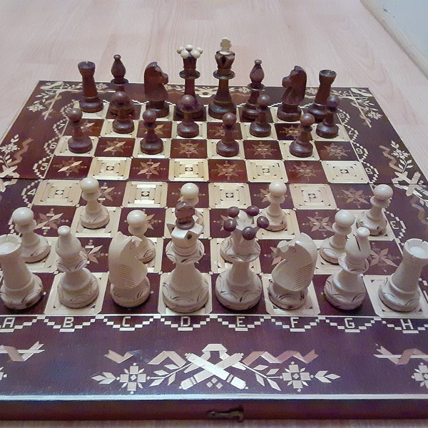 Folding Chess Board - Etsy
