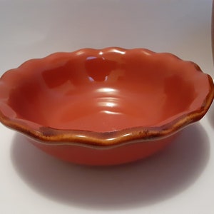 Vintage Ganz Bella Casa Dip Chiller, Burnt Orange, 2 Piece Party Dip ...