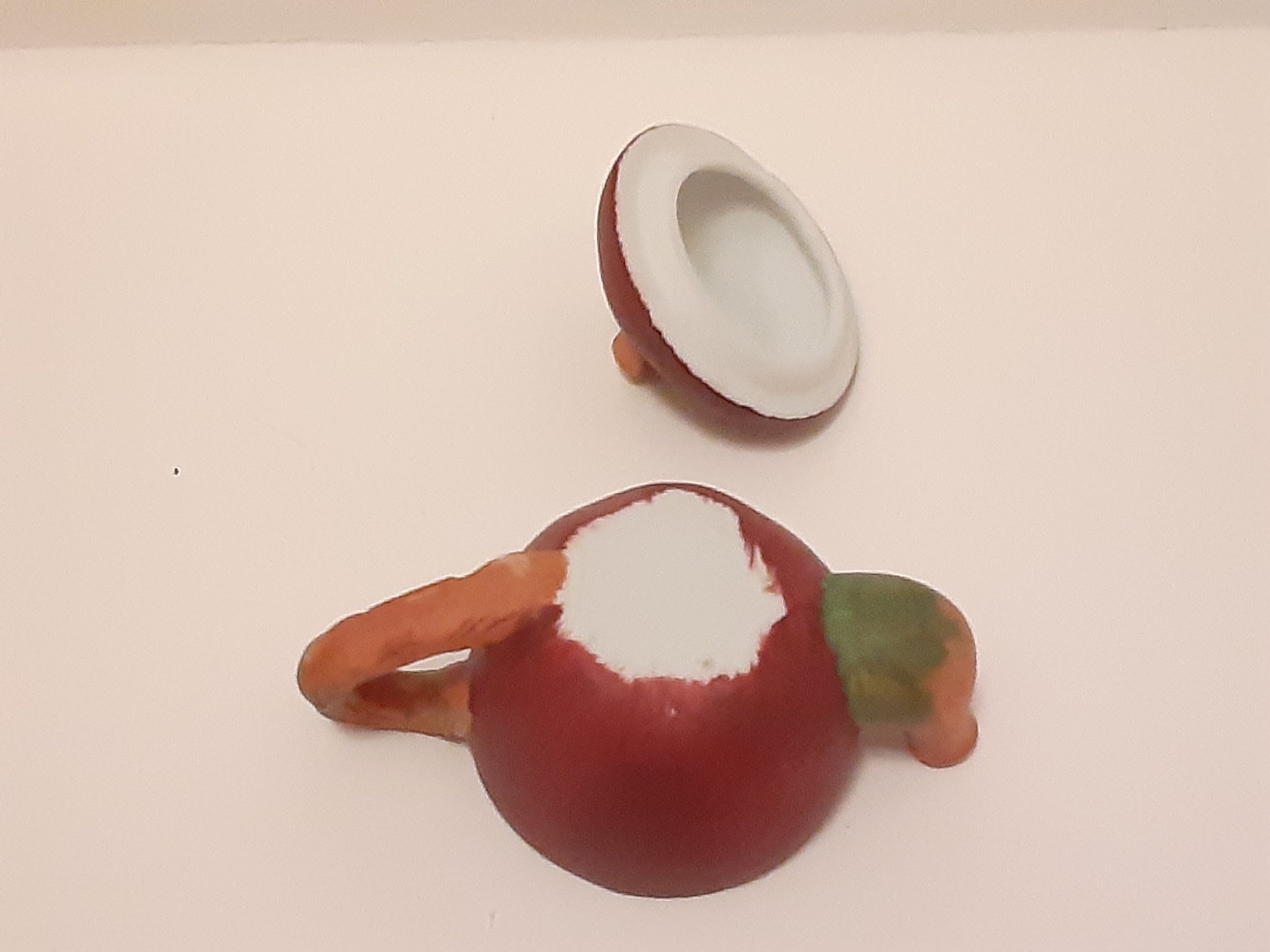 Vintage Miniature Apple Design Teapot Fruit Design Teapot - Etsy