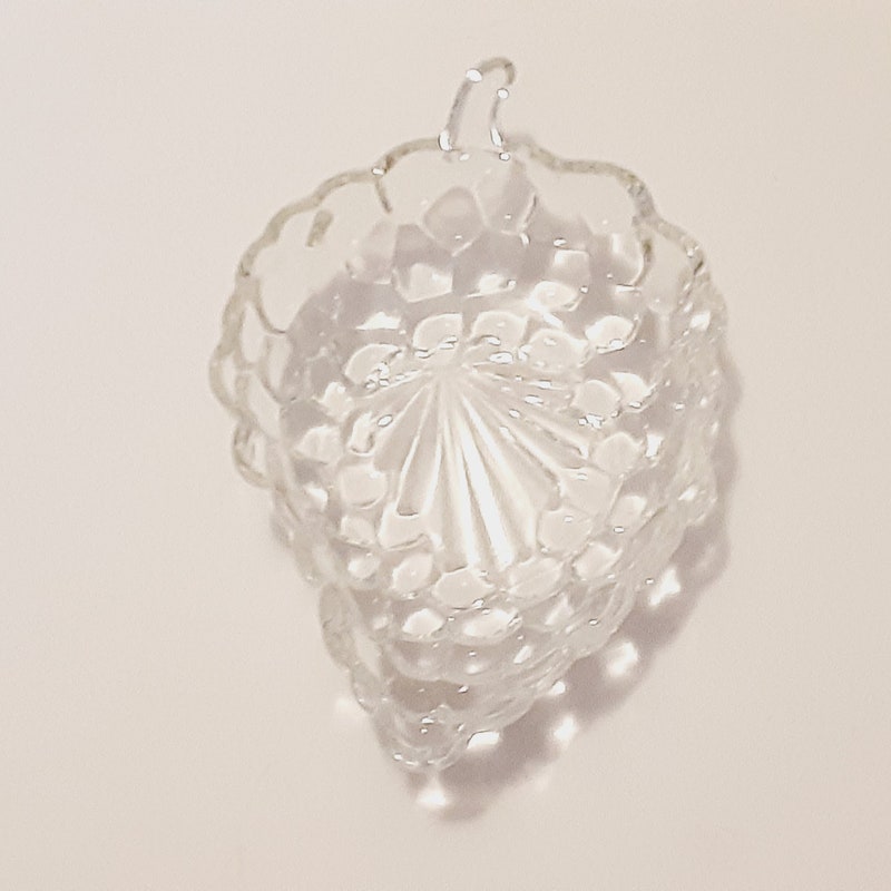Glass Grape Cluster Dish - Etsy