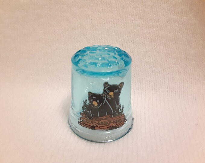 Rare Vintage "great Smoky Mountains" Tennessee Souvenir Black Bear ...