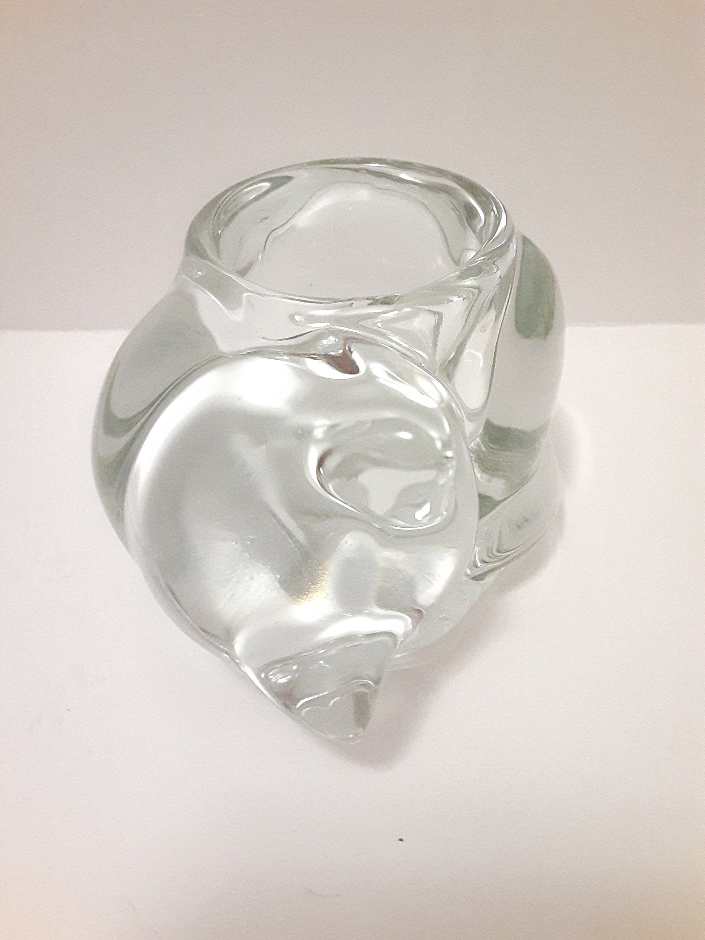 Vintage Indiana Glass Sleeping Cat/kitten Votive Holder Cat - Etsy