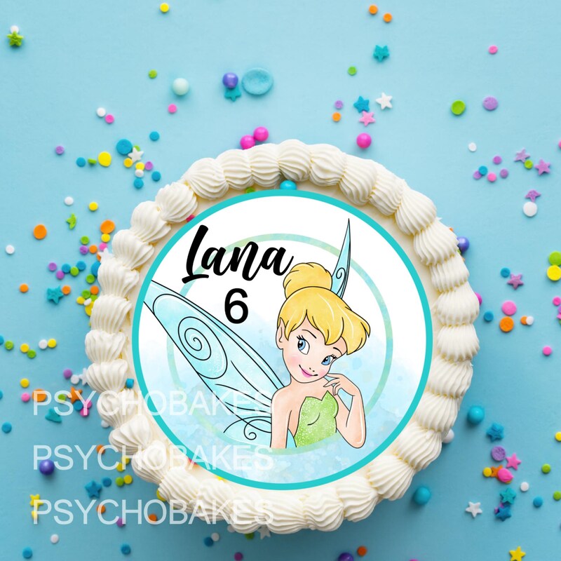 Tinkerbell Cake Toppers - Etsy
