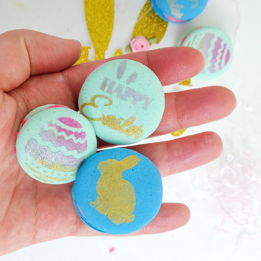 Easter Macaron Stencils - 3 Designs - Etsy