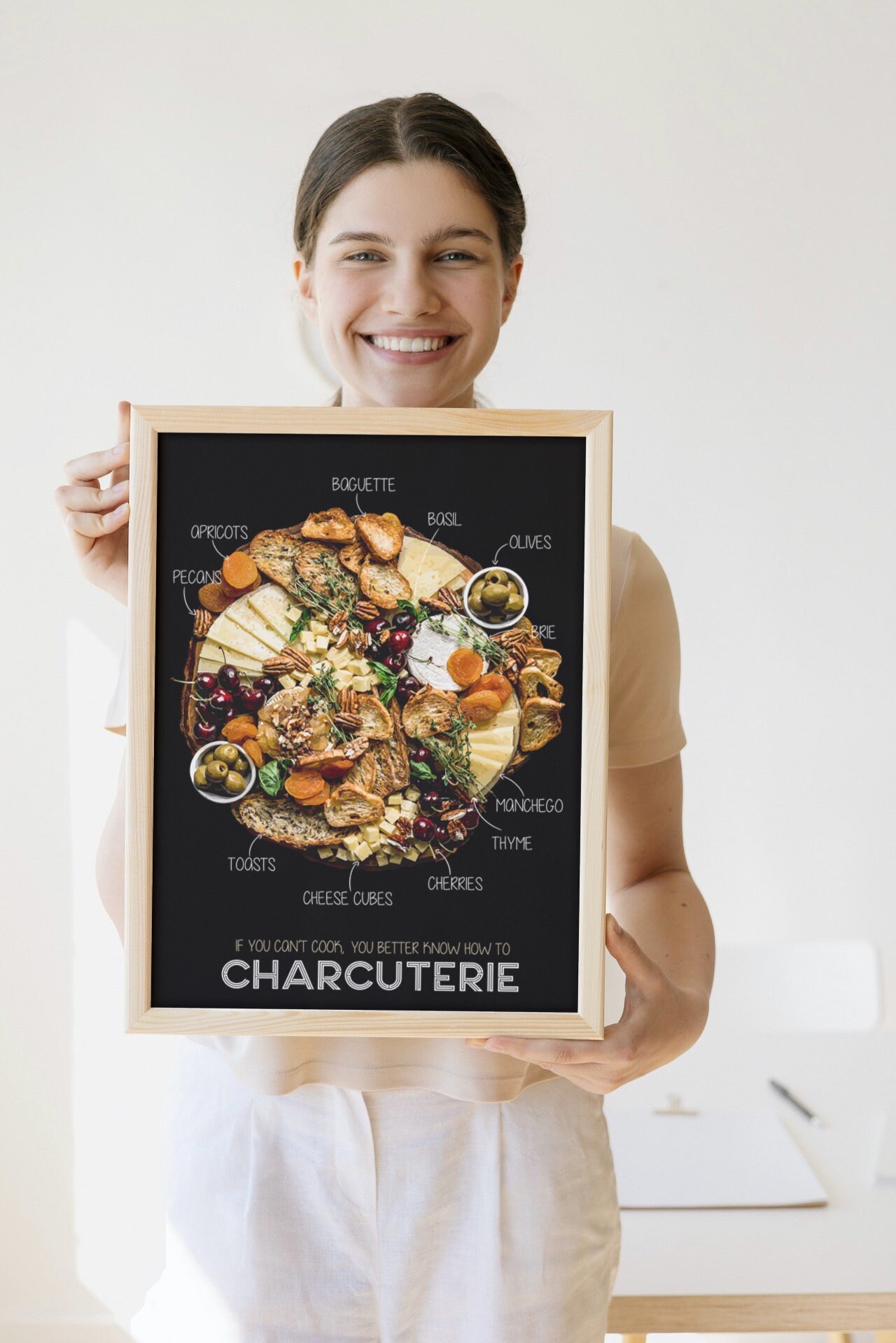 Mid Century Modern, French Food Poster, Food Art Print, Kitchen Art ...