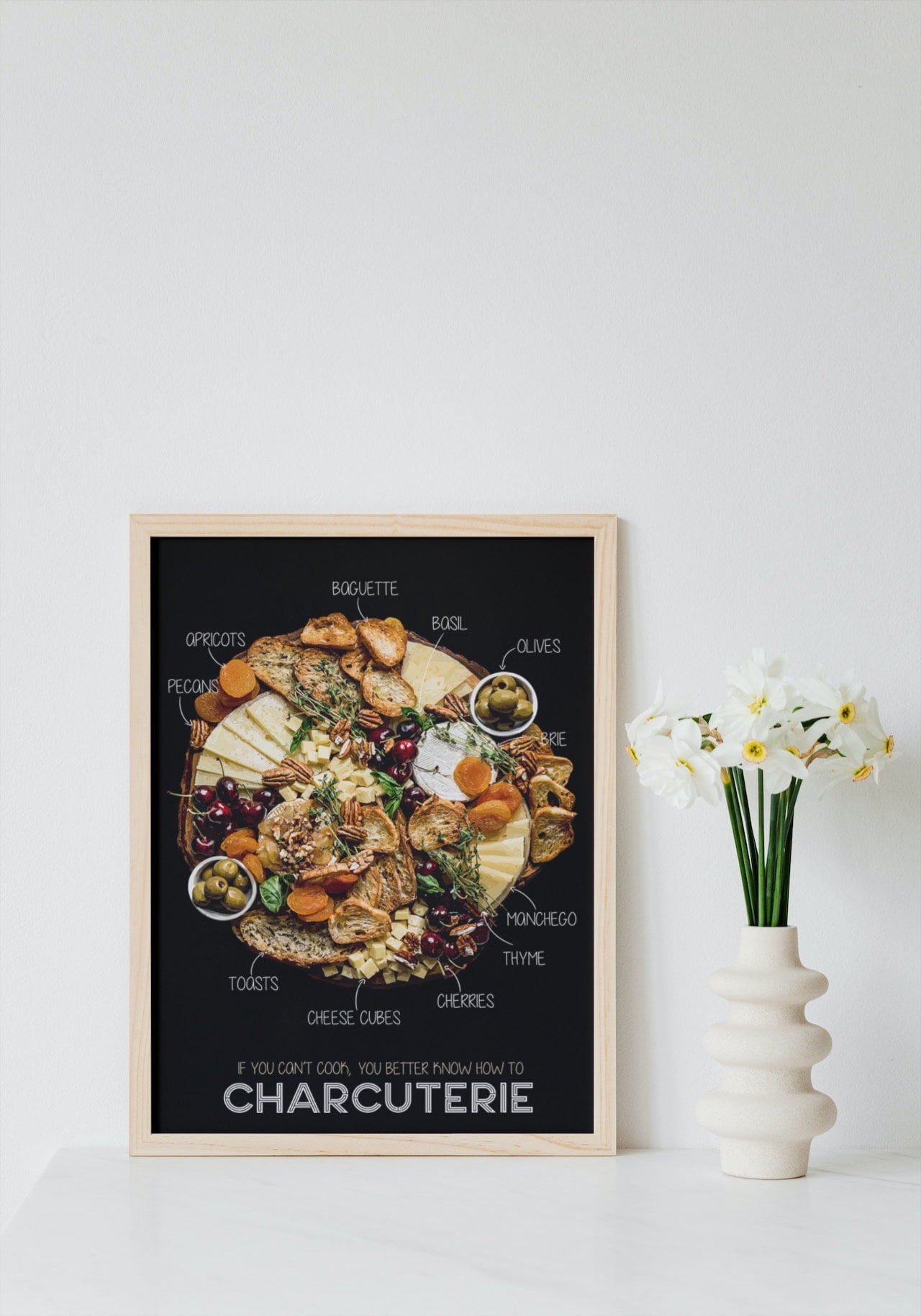 Mid Century Modern, French Food Poster, Food Art Print, Kitchen Art ...