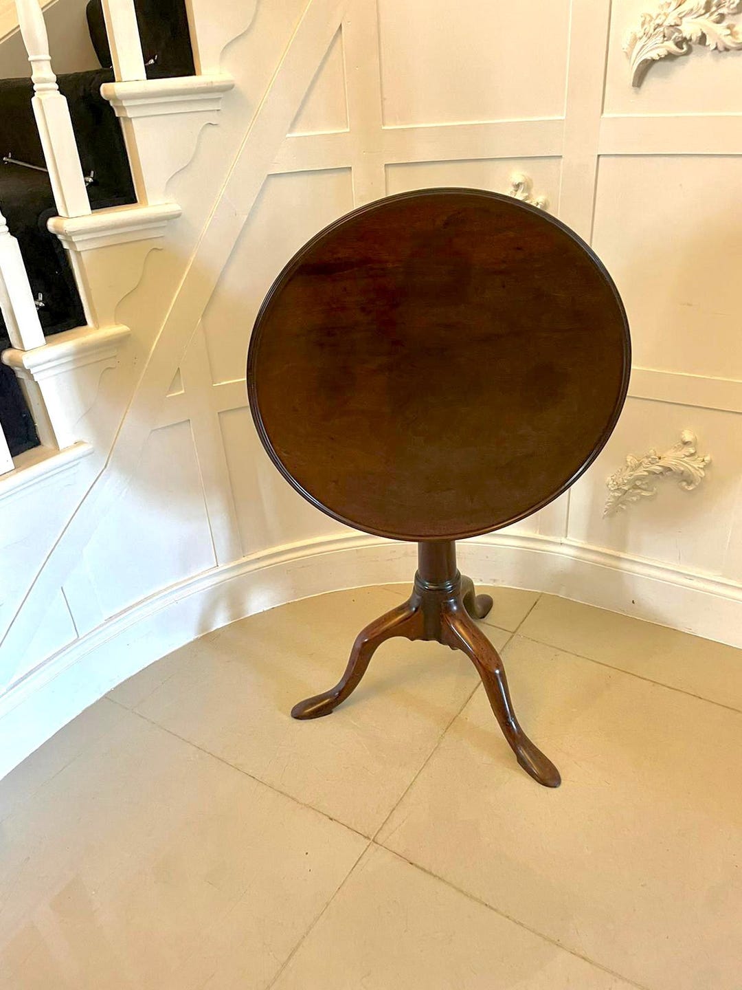 Superb Quality Antique George III Mahogany Lamp Table - Etsy