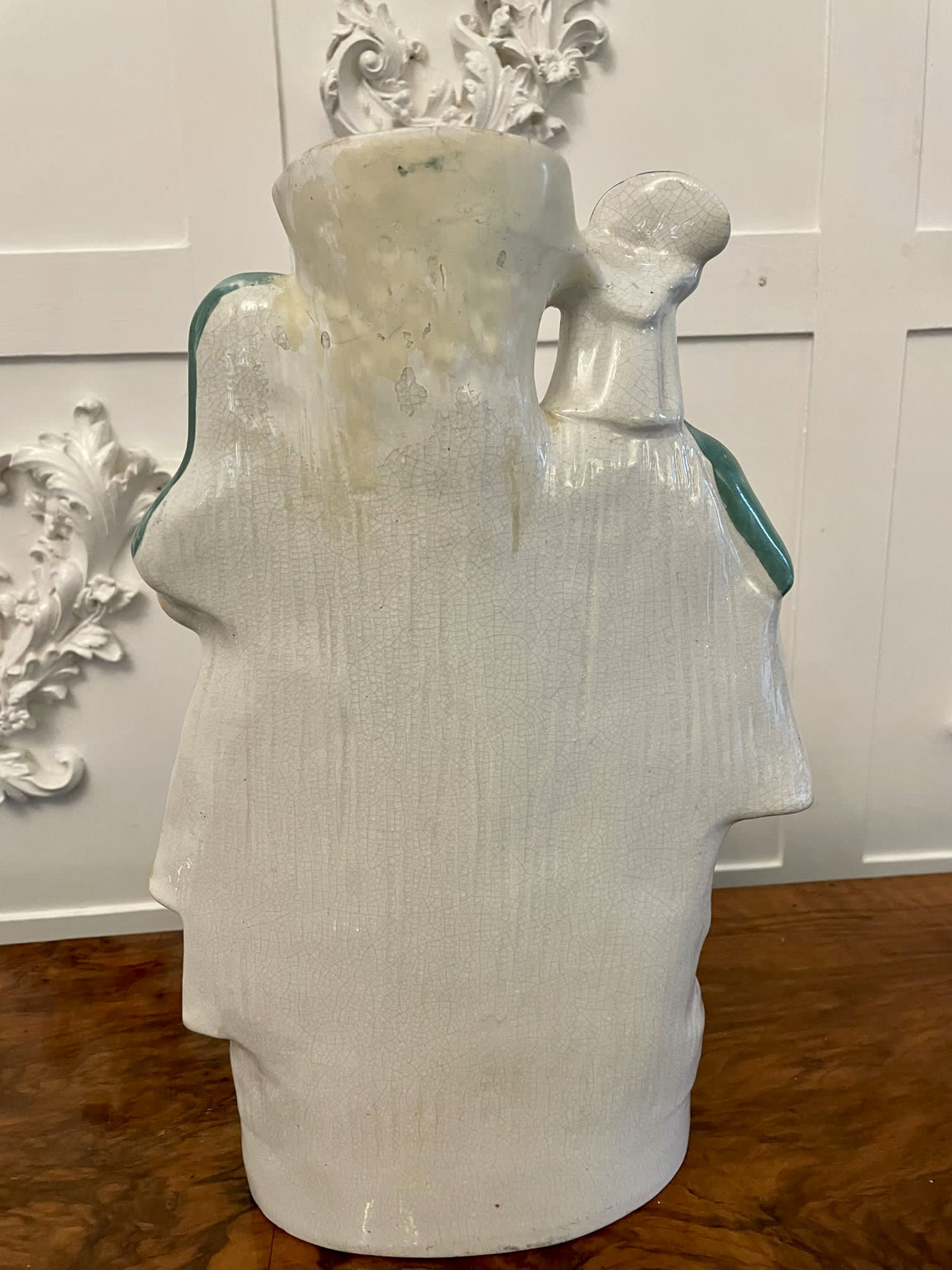 Antique Victorian Quality Large Flat Back Staffordshire Figure - Etsy