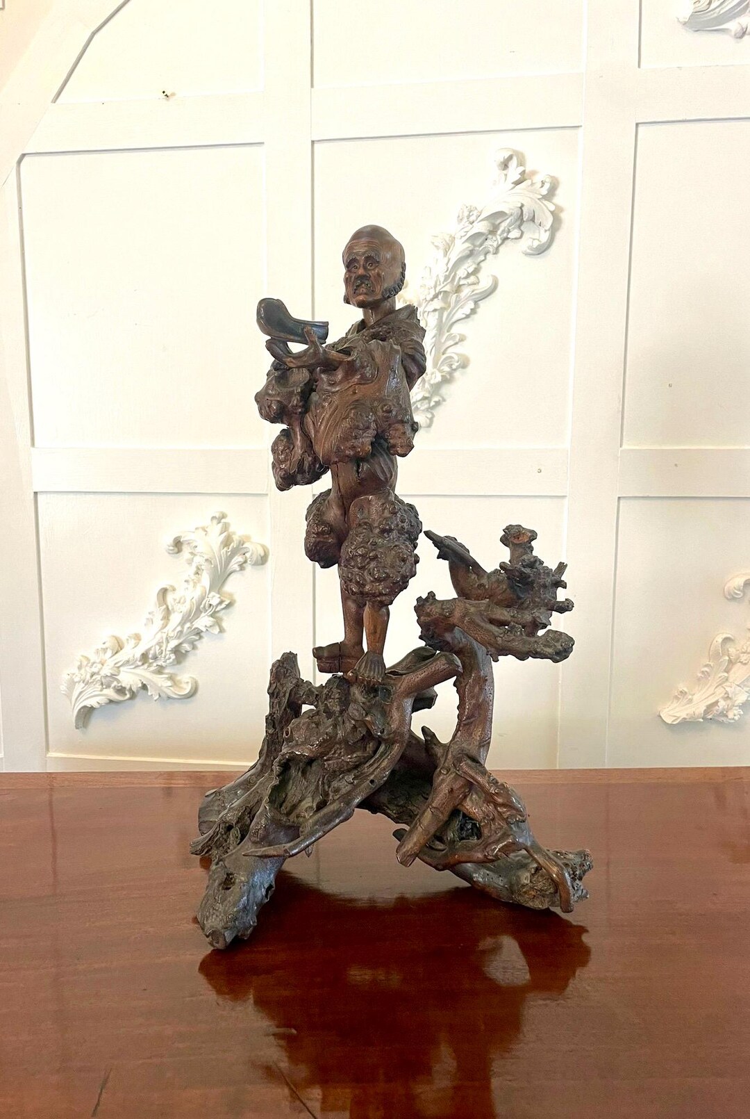 Antique 19th Century Chinese Root Carving - Etsy