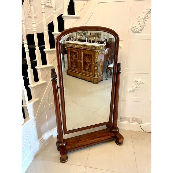 Antique Standing Mirror - Etsy