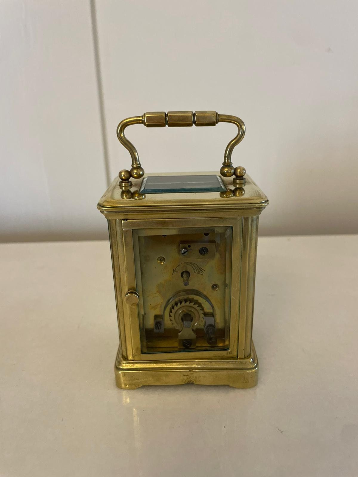 Antique Victorian Quality Miniature Brass Carriage Clock - Etsy