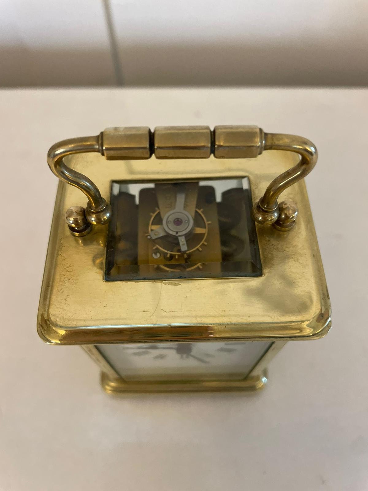 Antique Victorian Quality Miniature Brass Carriage Clock - Etsy