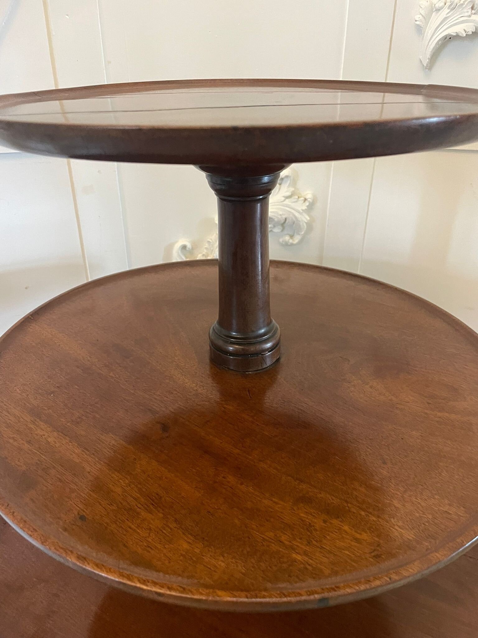 Antique George III Quality Mahogany 3 Tier Circular Dumb Waiter - Etsy