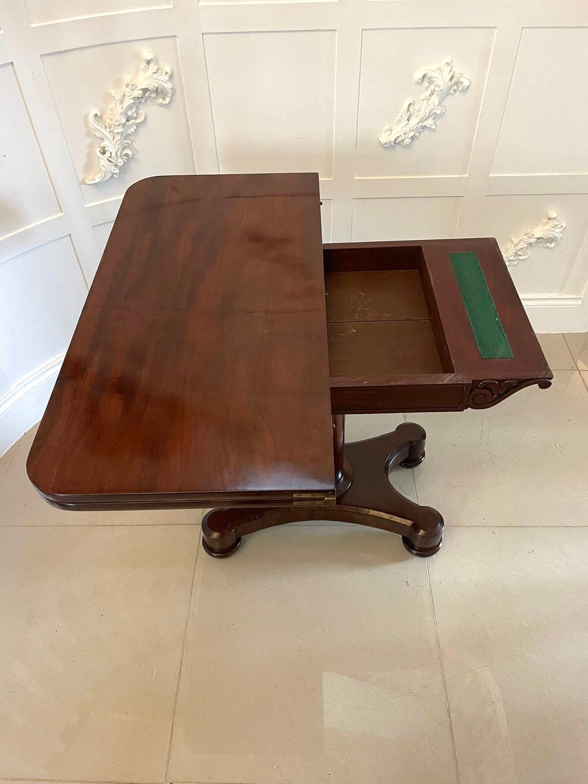Quality Antique Victorian Mahogany Card /side Table - Etsy