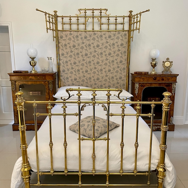 Antique Full Double Bed - Etsy