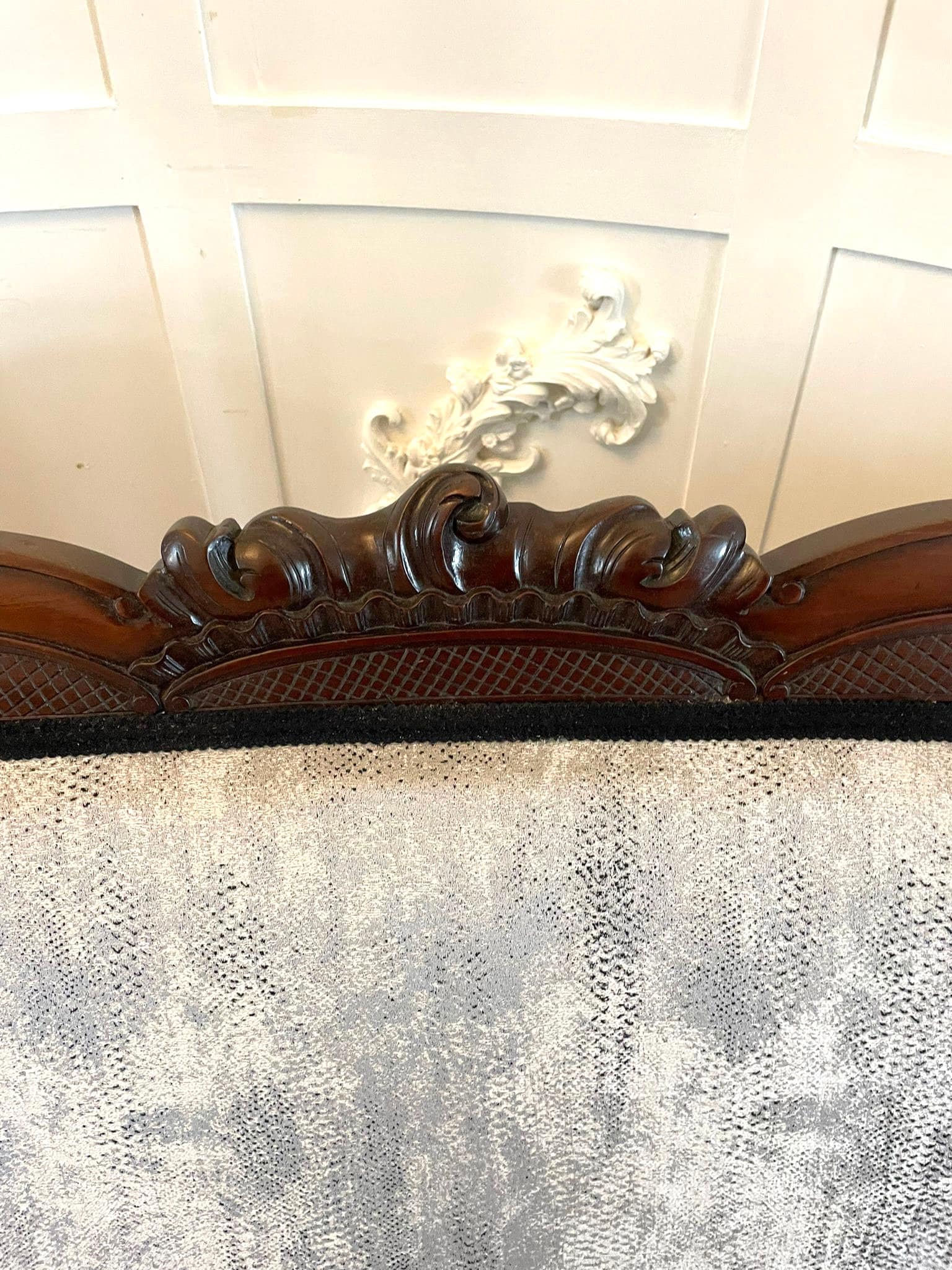 Outstanding Antique Victorian Carved Mahogany Sofa - Etsy