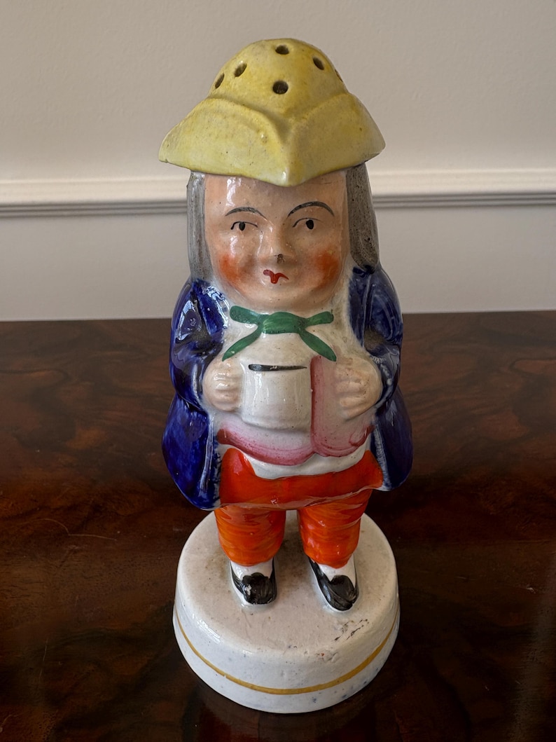 Antique Victorian Staffordshire Toby Pepperpot Figure - Etsy