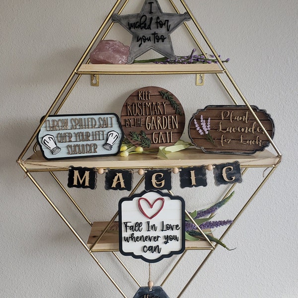 Practical Magic Sign - Etsy