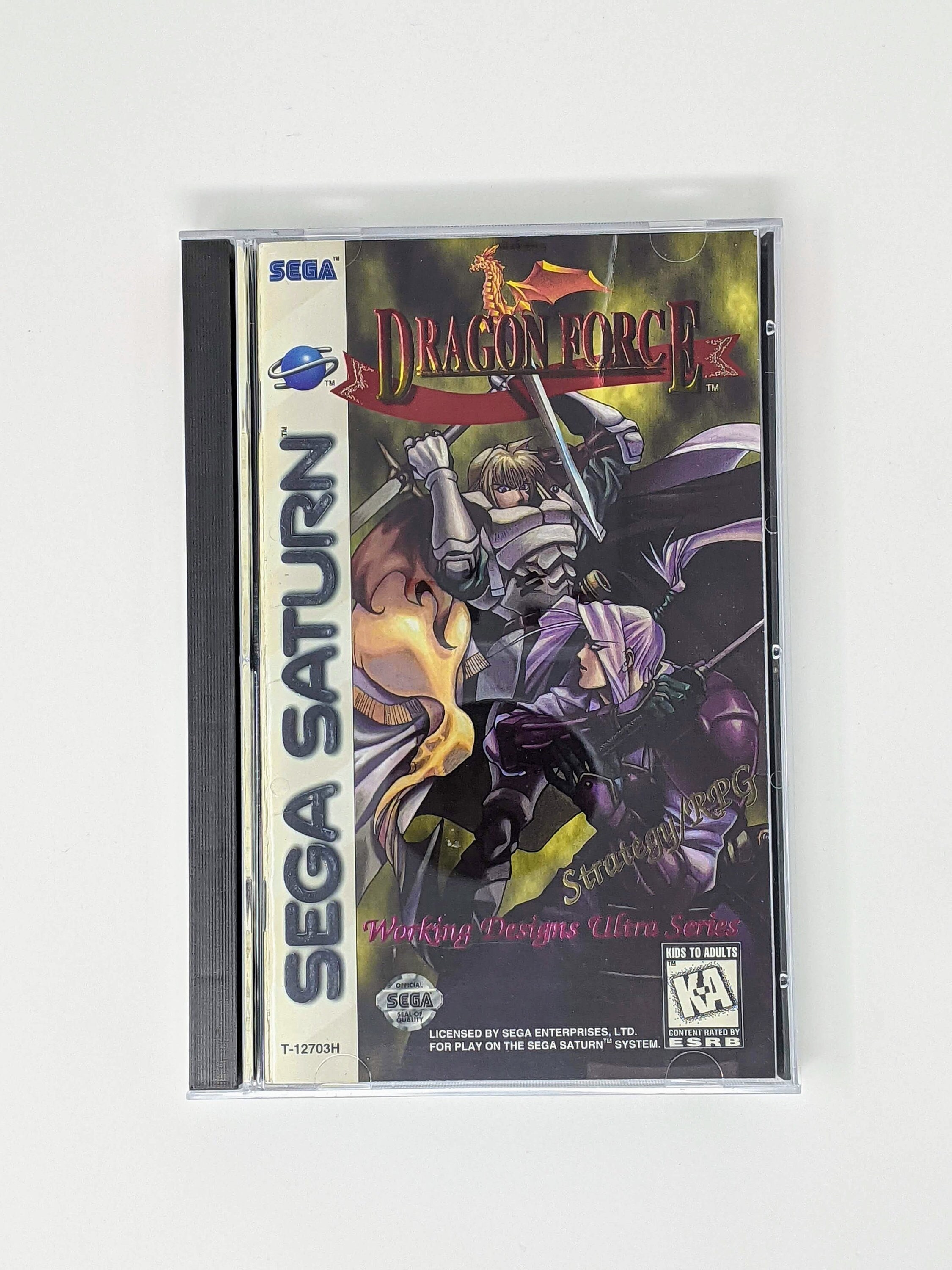 Sega Saturn Dragon Force 2 - Etsy