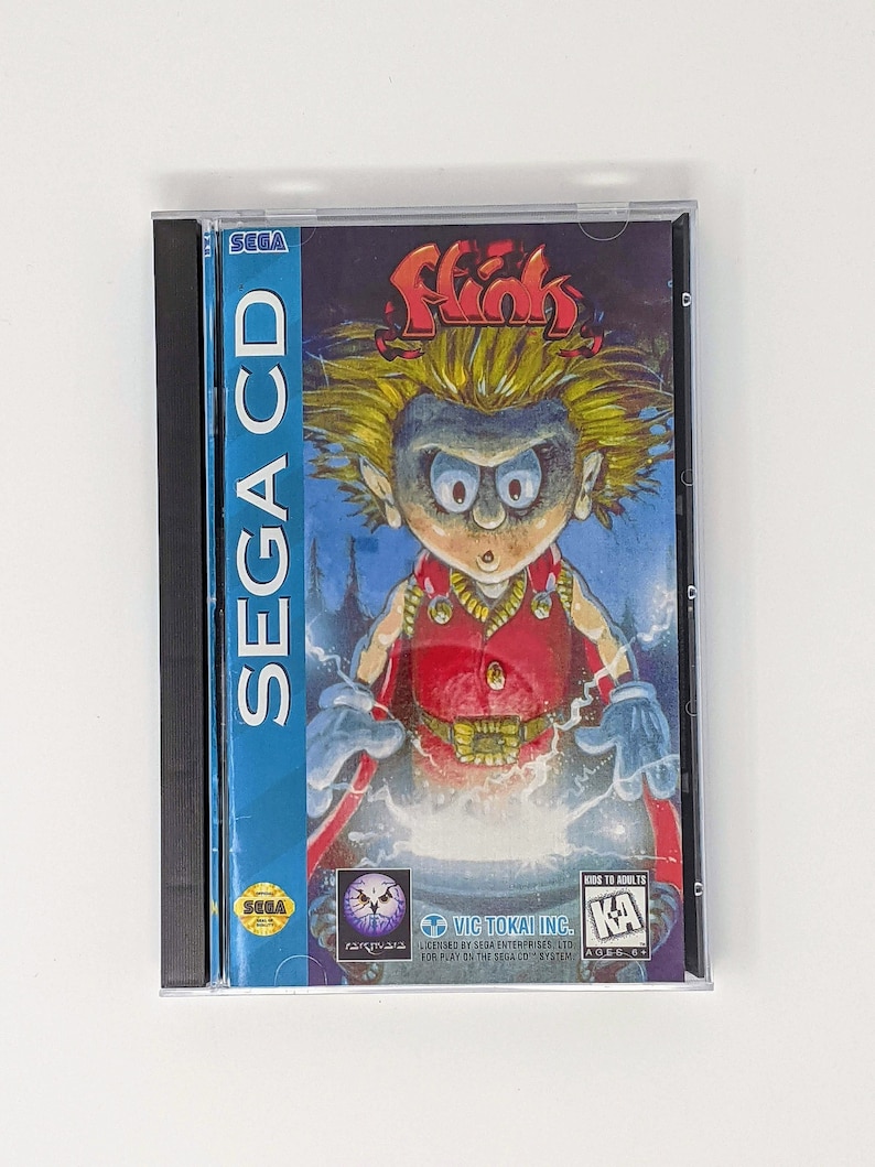 Flink Sega CD Game Longbox Sponge & Protective Case - Etsy