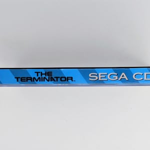 The Terminator - Sega CD Reproduction Game + Longbox, Sponge ...
