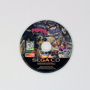 Popful Mail - Sega CD Reproduction Game + Longbox, Sponge & Protective ...