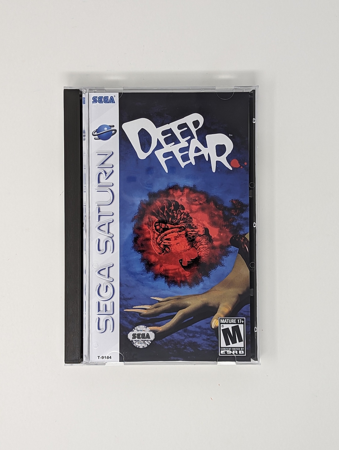 Deep Fear - Sega Saturn Reproduction Game + Longbox, Sponge ...