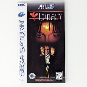 Lunacy Sega Saturn Game Map Longbox, Sponge & Protective Case - Etsy