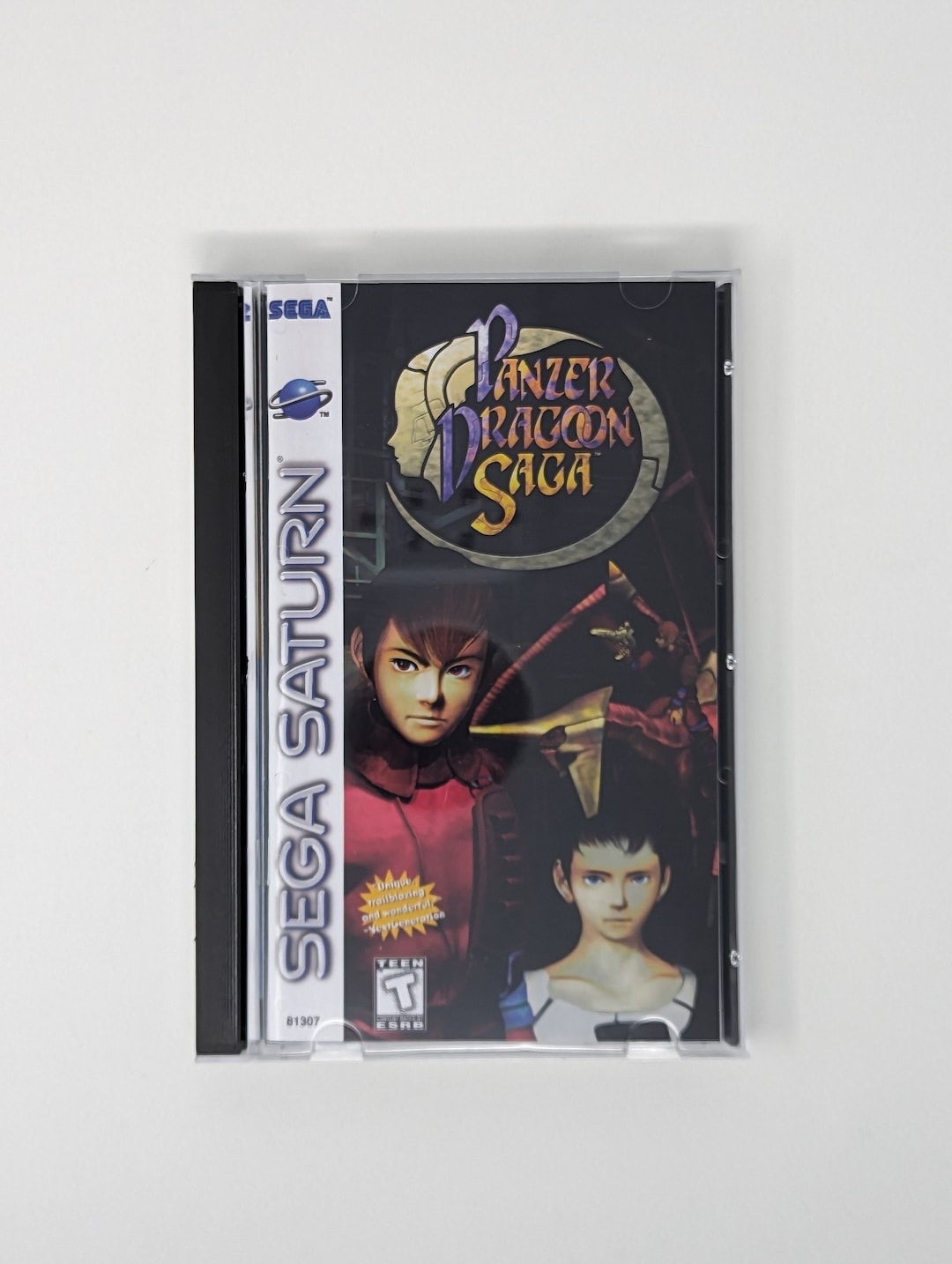 Panzer Dragoon Saga - Sega Saturn Reproduction Game + Longbox, Sponge ...