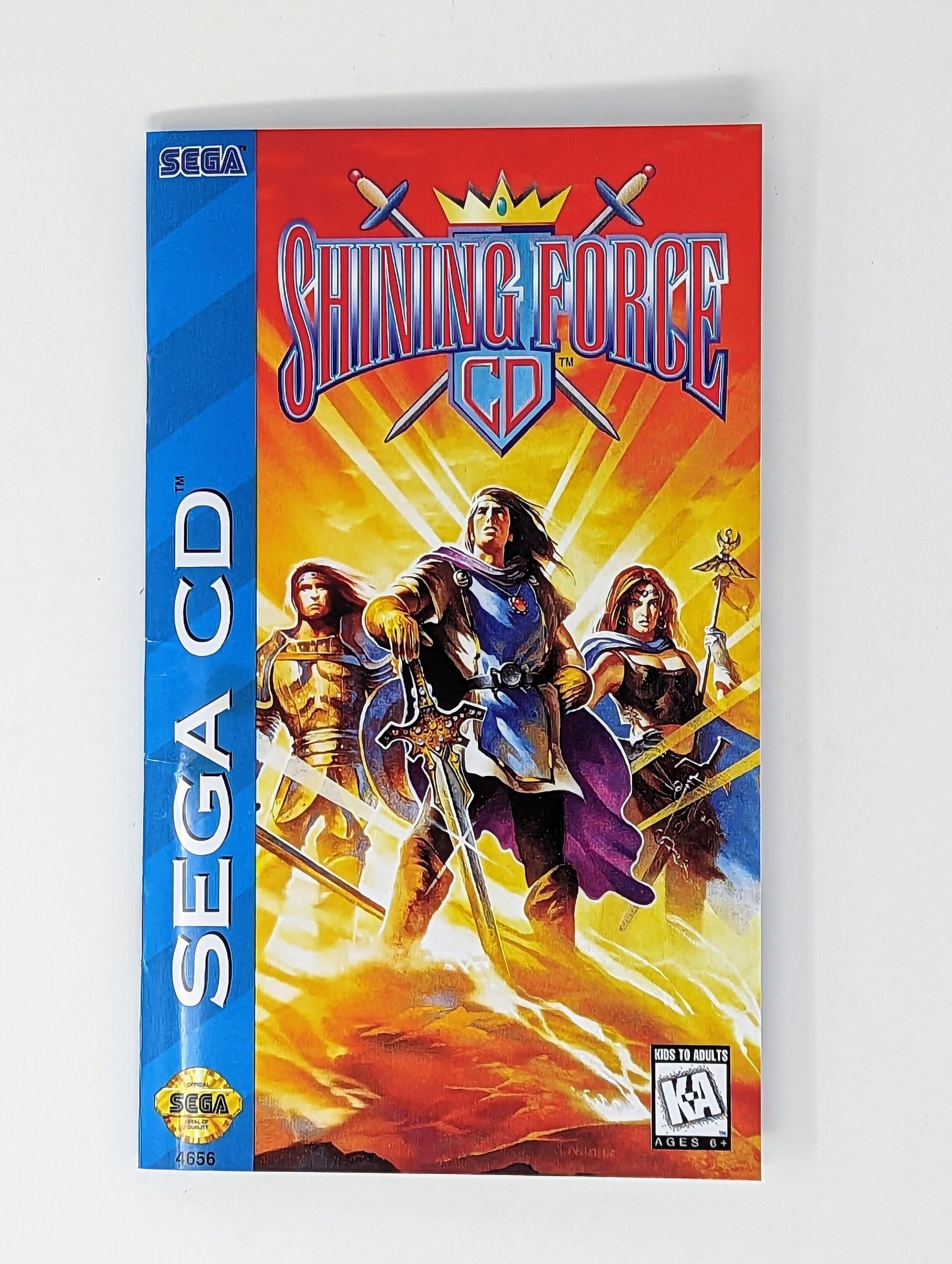 Shining Force CD Sega CD Game Longbox Sponge & Protective - Etsy