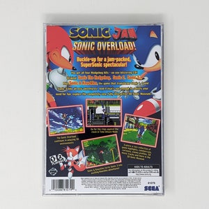 Sonic Jam - Sega Saturn Reproduction Game + Longbox, Sponge ...