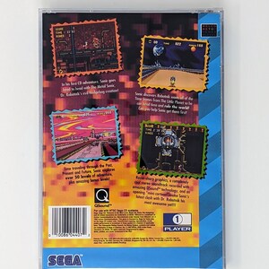 Sonic CD - Sega CD Reproduction Game + Longbox, Sponge & Protective ...