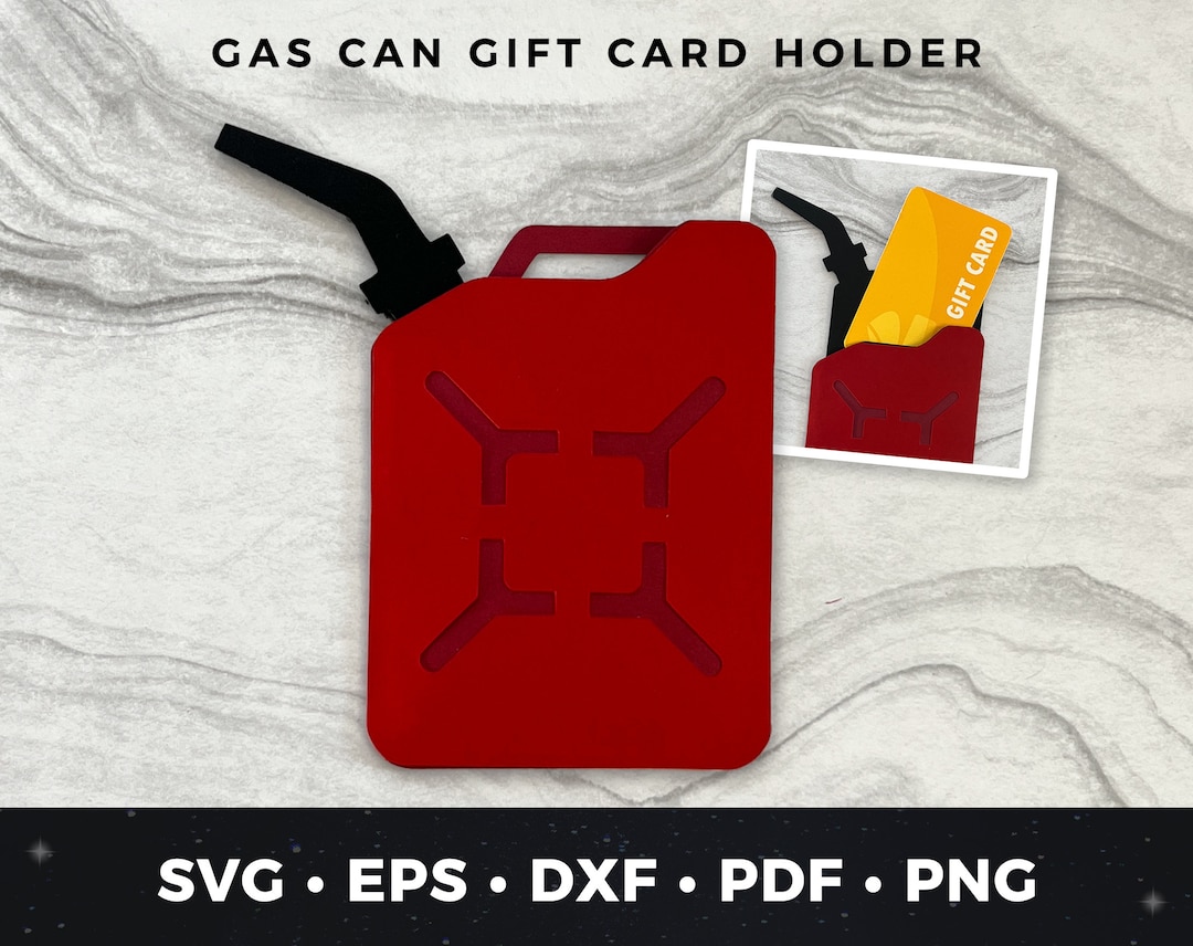 Gas Can Gift Card Holder, Gas Gift Card, DIY Gas Gift Card Holder, Gas ...