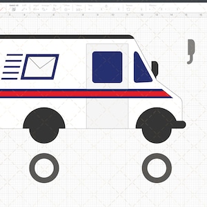 Delivery Truck Svg, Delivery Driver Svg, Delivery Cut File, Mail ...
