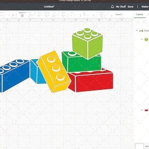 Customizable Building Block SVG | DIY Toy Brick Shirt Design | Kids ...